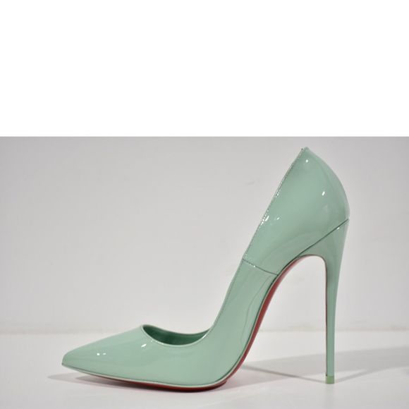 Shoes | Christian Louboutin So Kate 12 Oxy Blue Patent Leather Stiletto ...